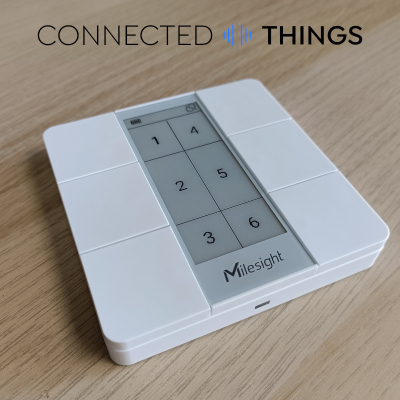 Milesight WS156 Smart Scene Panel - E-Ink