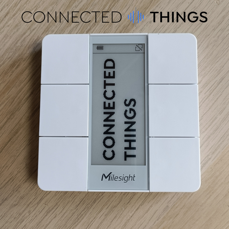 Milesight WS156 Smart Scene Panel - E-Ink